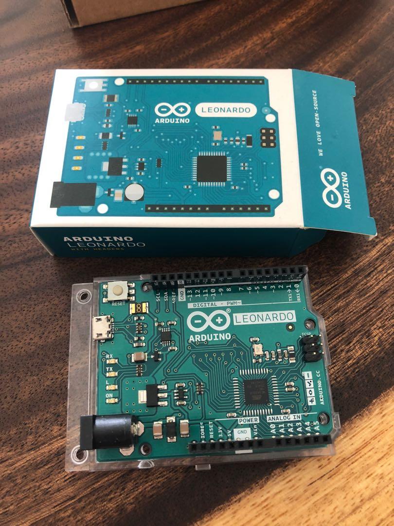 Microcontroller Board Arduino Leonardo With Headers Hobbies Toys Toys Games On Carousell