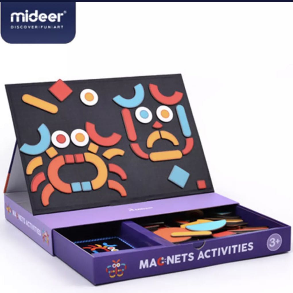 Mideer Magnetic Board Education Puzzle - Magnets Activities, Hobbies ...