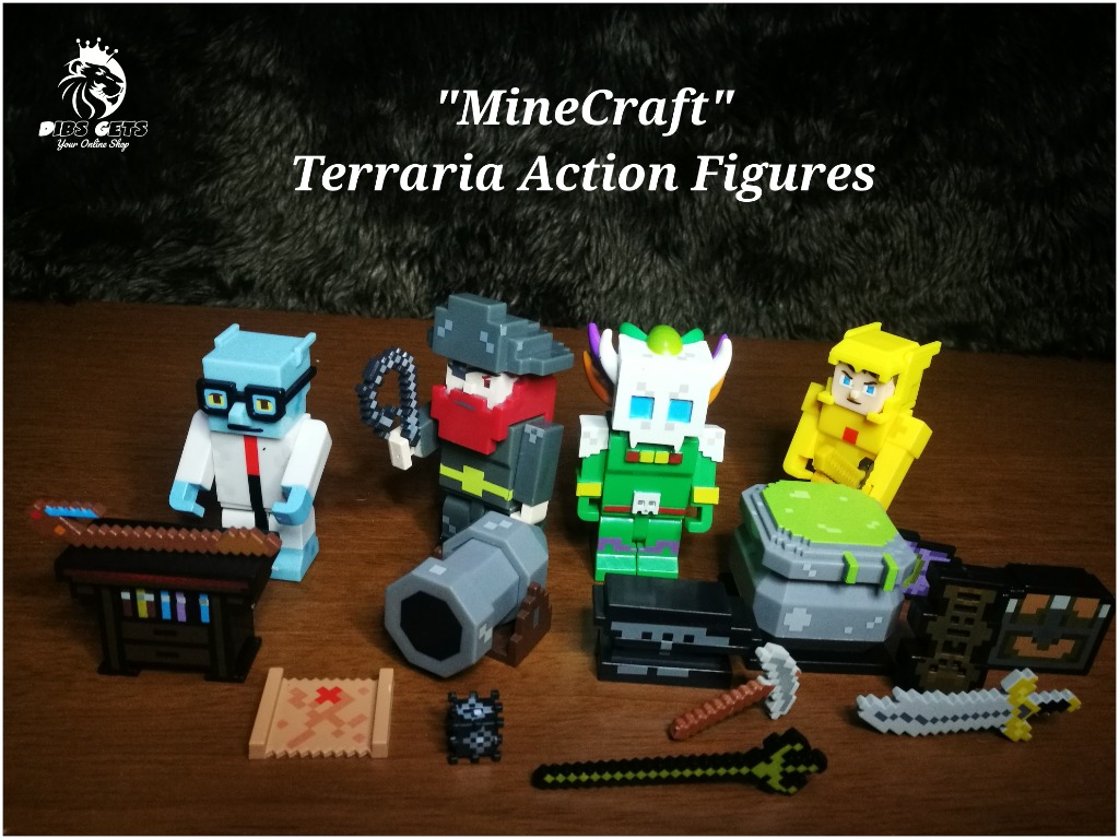 Minecraft all set, Terraria Action Figures, Hobbies & Toys, Toys ...