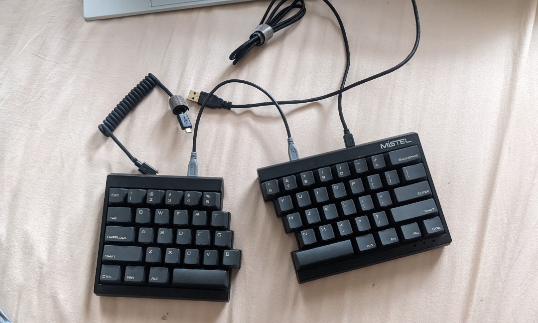 Mistel Barocco split keyboard md600, Computers & Tech, Parts ...