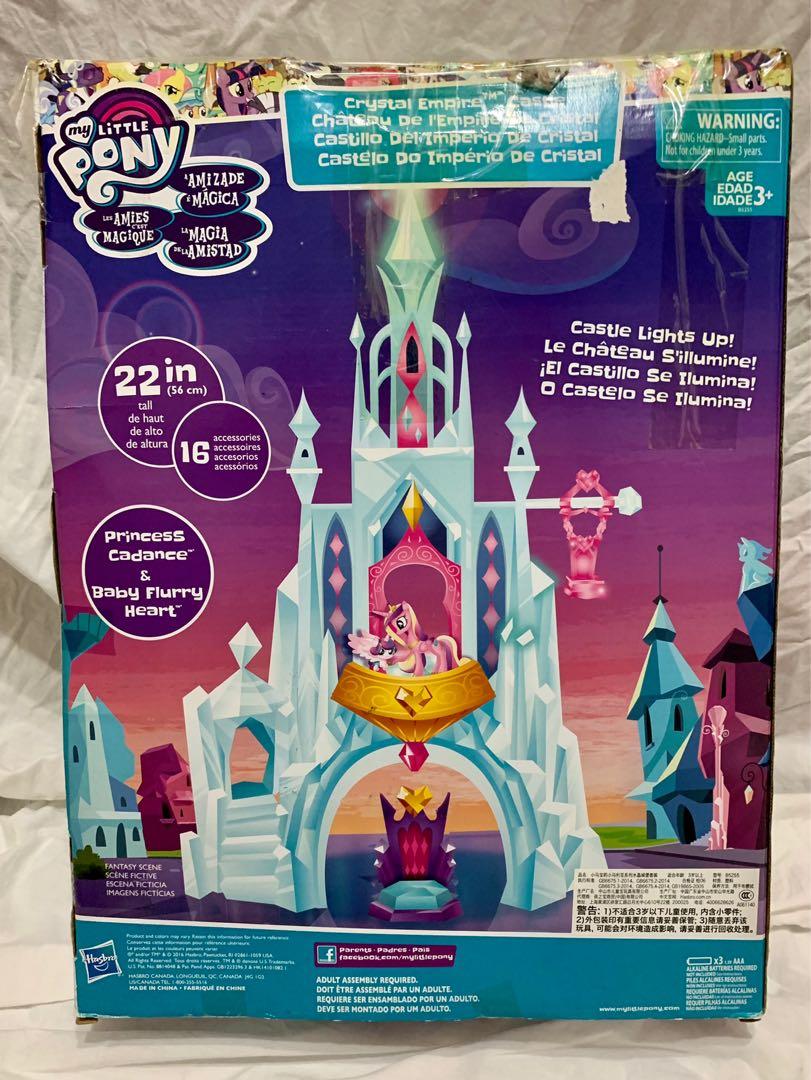MLP My little pony crystal empire castle, Hobbies & Toys, Toys & Games ...