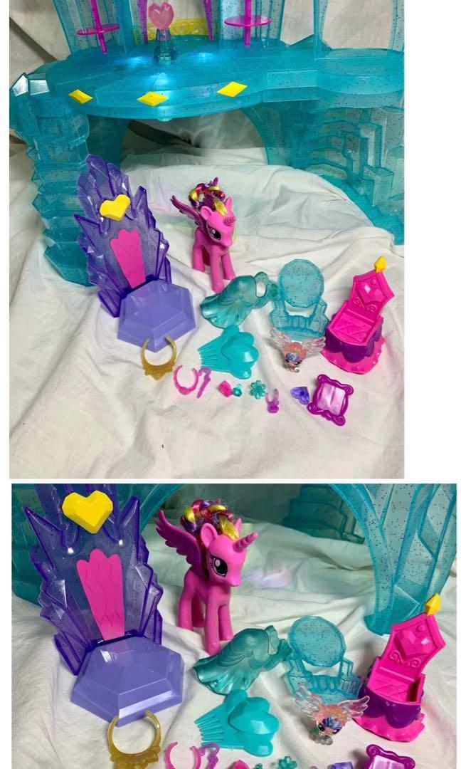 MLP My little pony crystal empire castle, Hobbies & Toys, Toys & Games ...