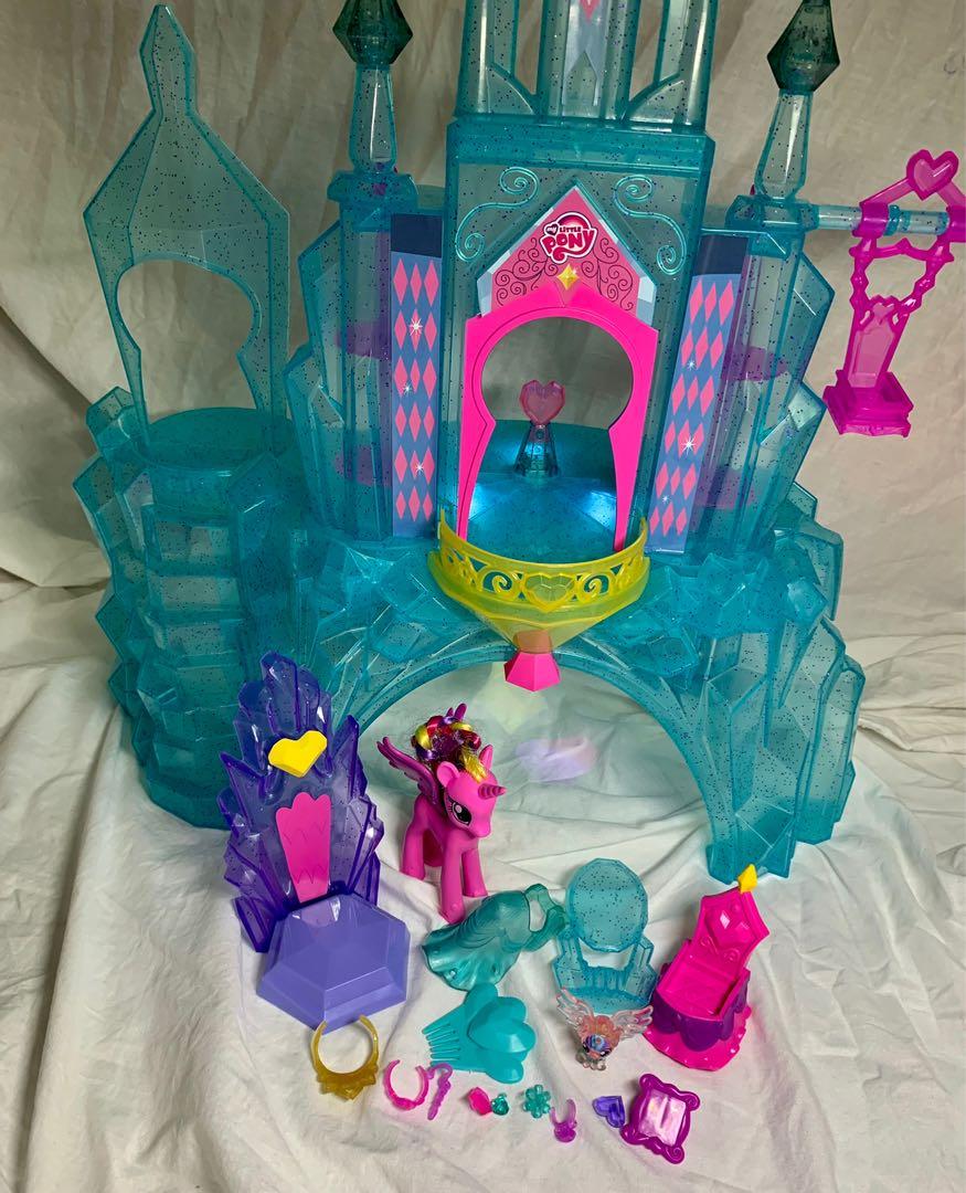 MLP My little pony crystal empire castle, Hobbies & Toys, Toys & Games ...