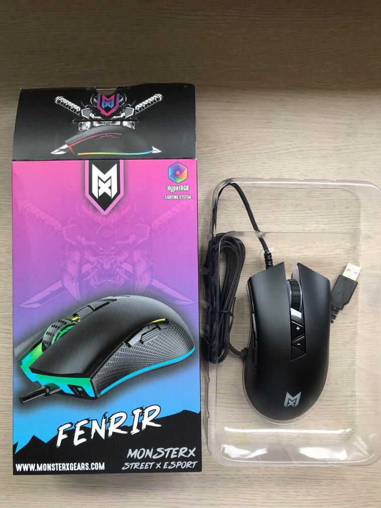 Fenrir esport Gaming Mouse, Everything Else on Carousell