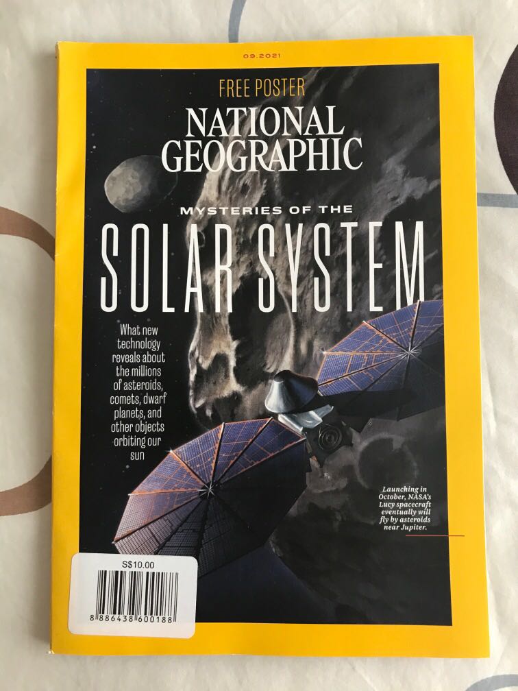 National Geographic : September 2021 : Mysteries of the Solar System ...