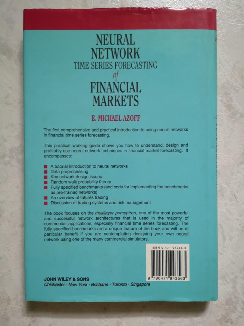 Neural Networks for Financial Markets, Hobbies & Toys, Books & Magazines, Textbooks on Carousell