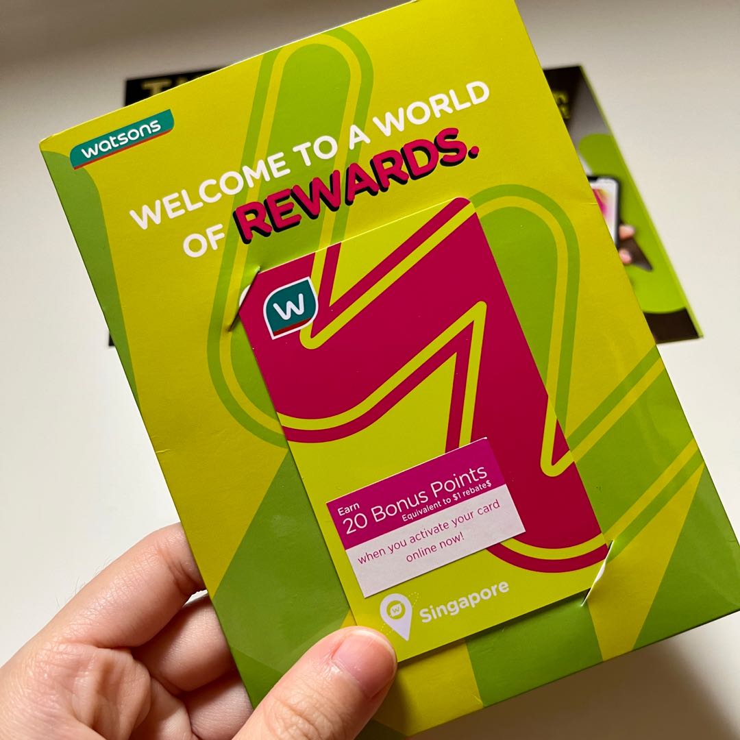 NEW Watsons Membership + Card, Tickets & Vouchers, Store Credits on ...