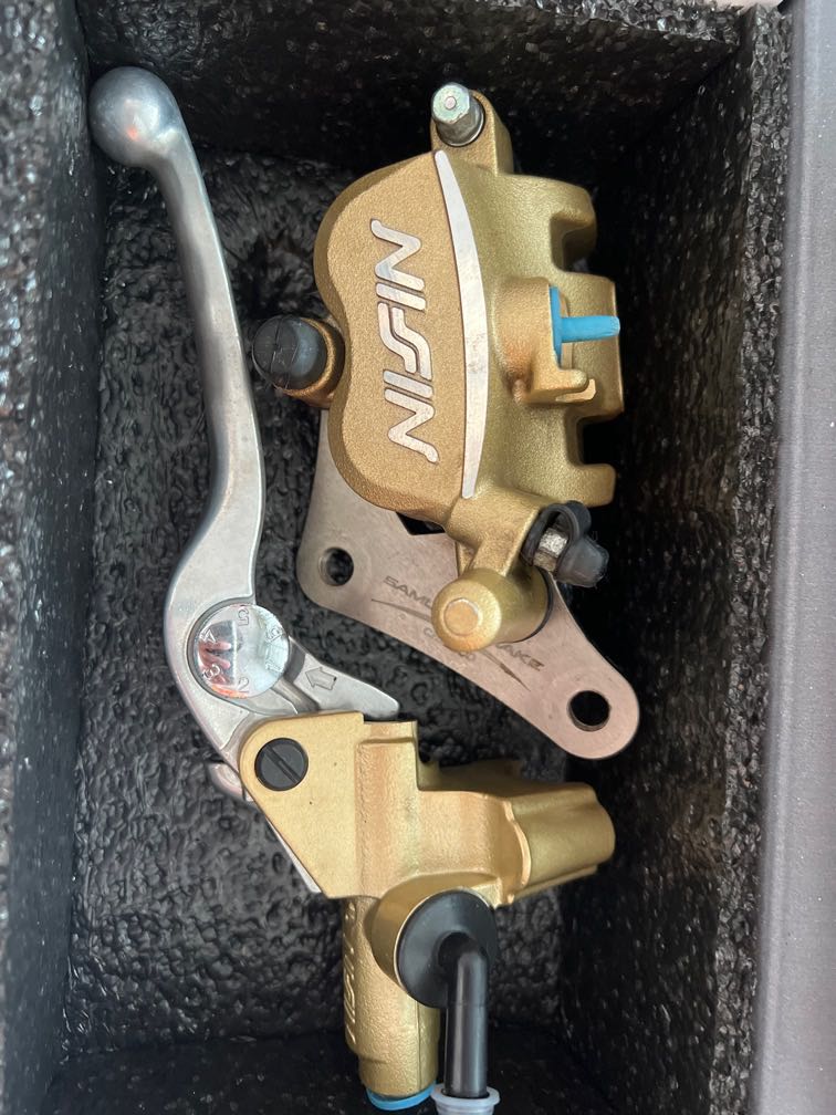 Nissin brake set, Motorcycles, Motorcycle Accessories on Carousell