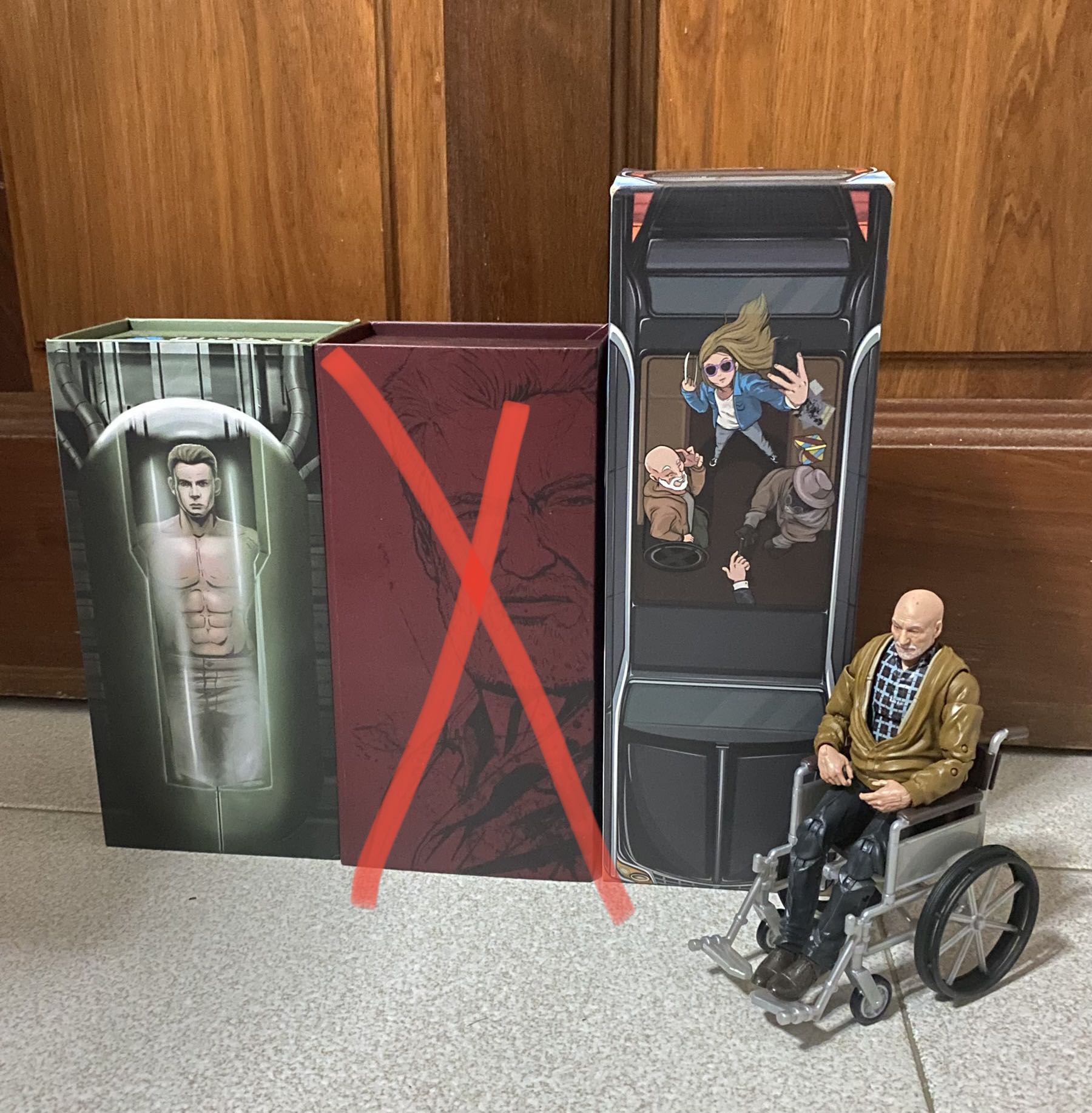 Nota studio 1/12 scale marvel captain America & xmen logan & marvel ...