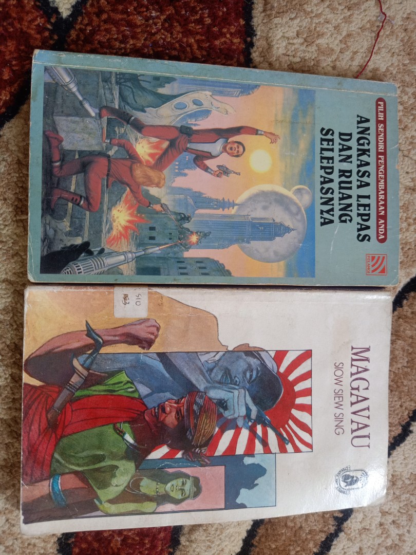 novel lama & buku cereka magavau 1987, Hobbies & Toys, Books ...