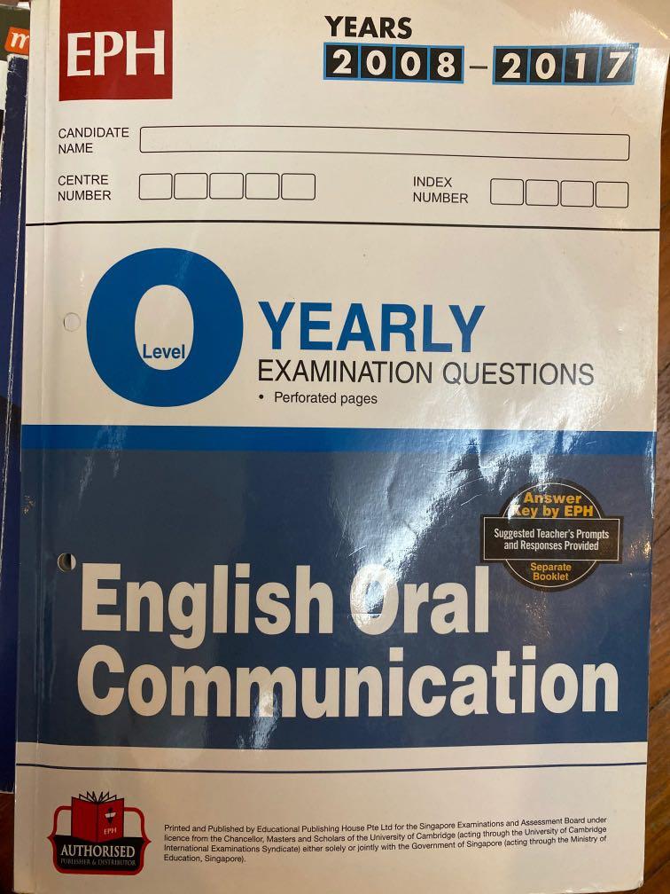 O-level yearly English Oral Examination questions with answer, Hobbies ...