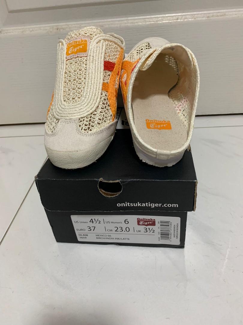 Onitsuka Tiger Slip on mules size UK3.5 EU37, Women's Fashion, Footwear ...
