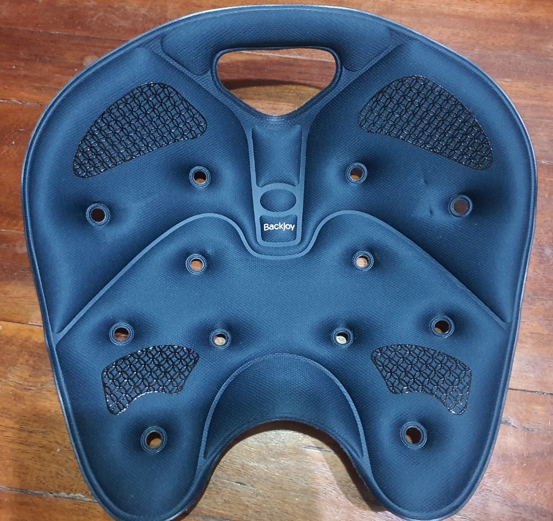 Original Backjoy SitSmart Core Traction (Blue), Health & Nutrition, Braces, Support & Protection ...