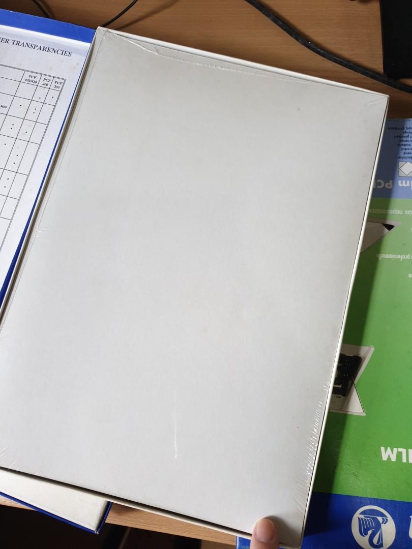 Pelikan overhead photocopy film plastic sheet for binding, Hobbies ...