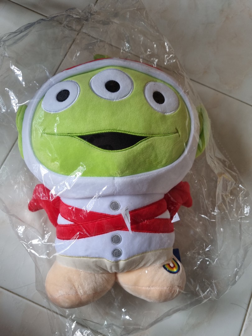 Pixar Toy Story Alien Plush in Forky outfit, Hobbies & Toys, Toys ...