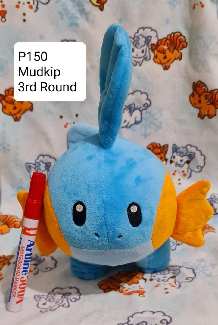 Pokemon Mudkip plush stuffed toy, Hobbies & Toys, Toys & Games on Carousell