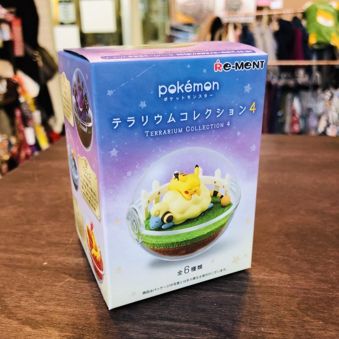POKEMON TERRARIUM COLLECTION 4 RE-MENT [MERRIEP & PIKACHU], Hobbies ...