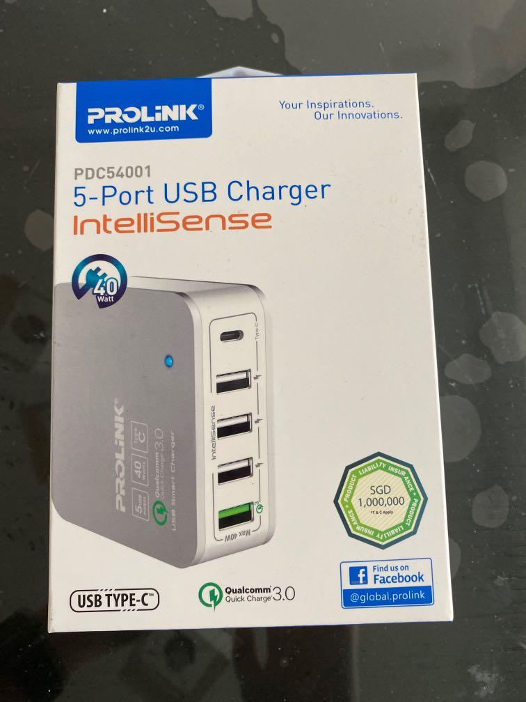 Proline 5-Port USB charger, Mobile Phones & Gadgets, Mobile & Gadget ...