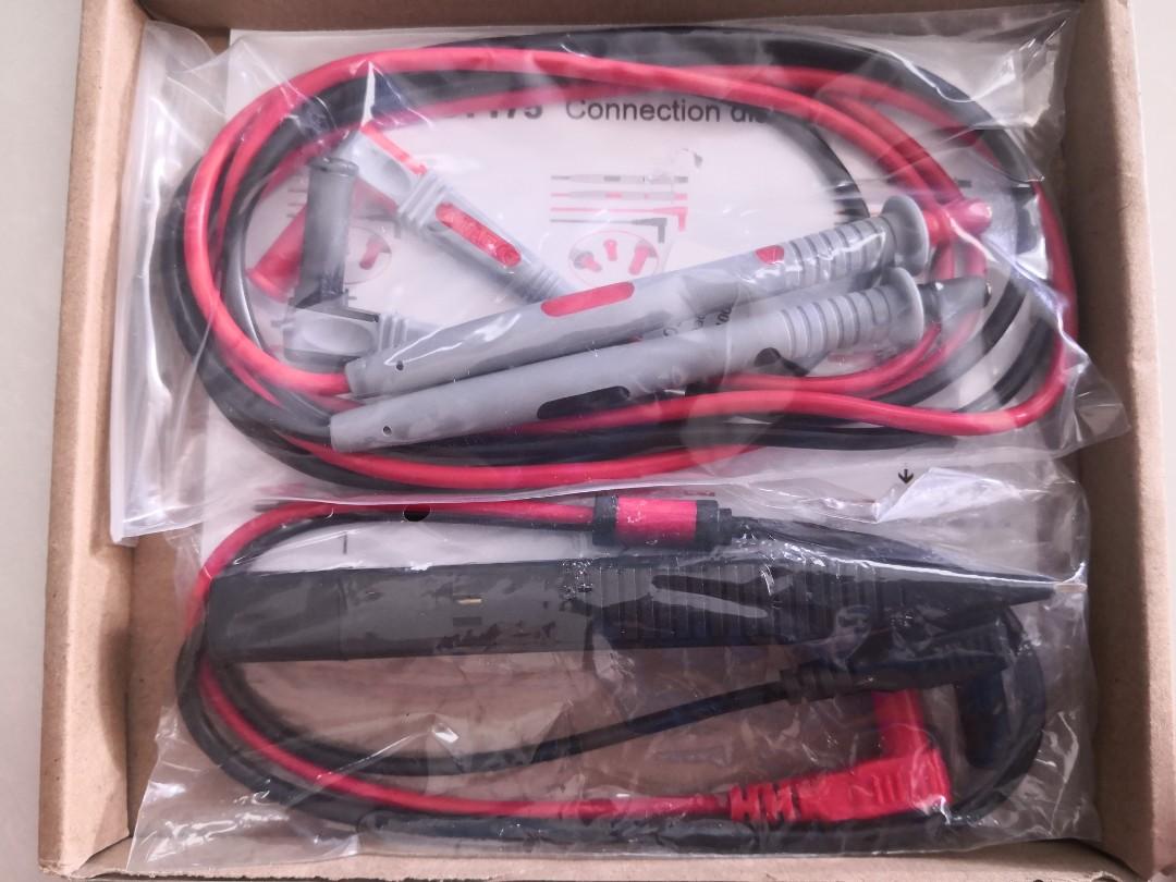 PROSTER Multi Test Leads Kit (Multimeter Probes, Spring Test Hook Clip ...