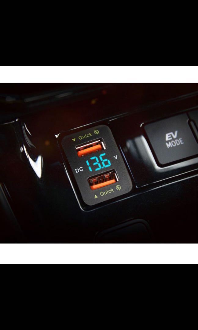 Quick charge Toyota usb, Car Accessories, Accessories on Carousell