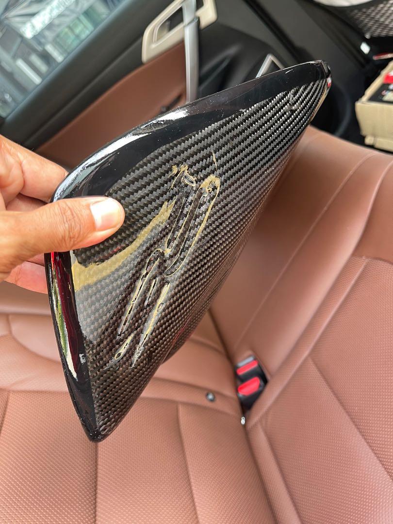 R3 spoiler for satria GTi carbon fiber CF, Auto Accessories on Carousell