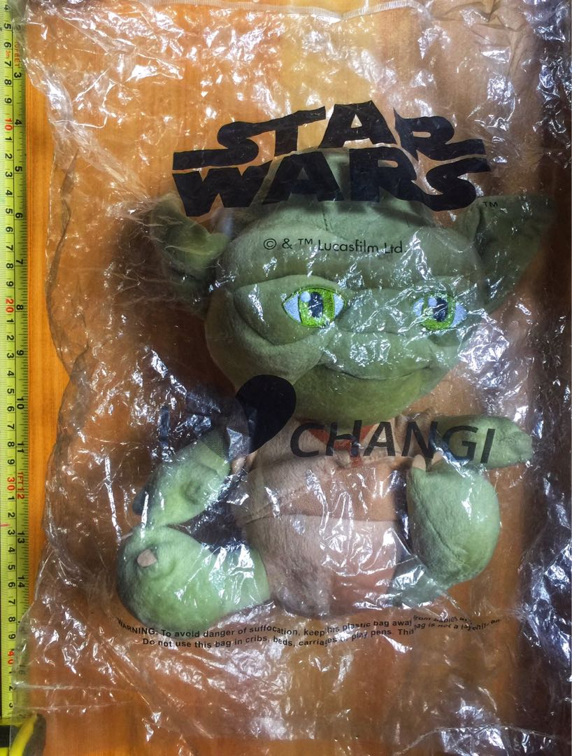 (RARE) Yoda Star Wars Stuff Toy, Hobbies & Toys, Toys & Games on Carousell