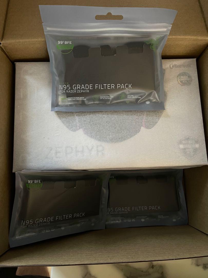 Razer Zephyr Mask Starter Pack cyberpunk Razor Brand New, Health ...