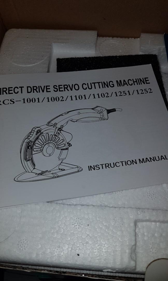 RCS 1002 Direct Servo Cutting Machine, Everything Else on Carousell