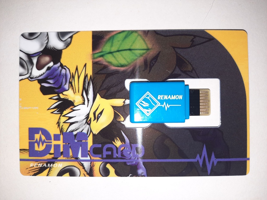 Renamon Dim Card GP Vol.01 (Digimon) by Bandai (Exclusive), Hobbies ...