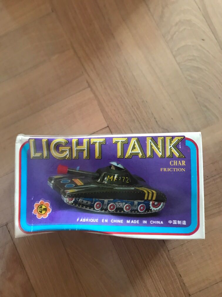 Retro tank toy antique, Hobbies & Toys, Memorabilia & Collectibles ...