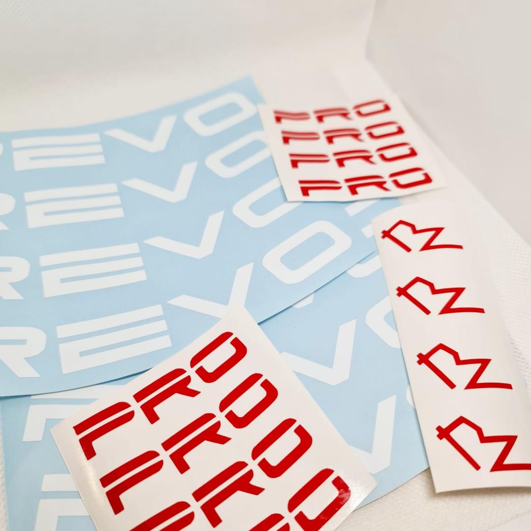 REVO Pro rims stickers, Sports Equipment, Bicycles & Parts, Parts ...