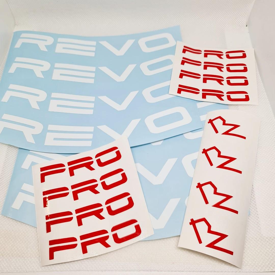 REVO Pro rims stickers, Sports Equipment, Bicycles & Parts, Parts ...