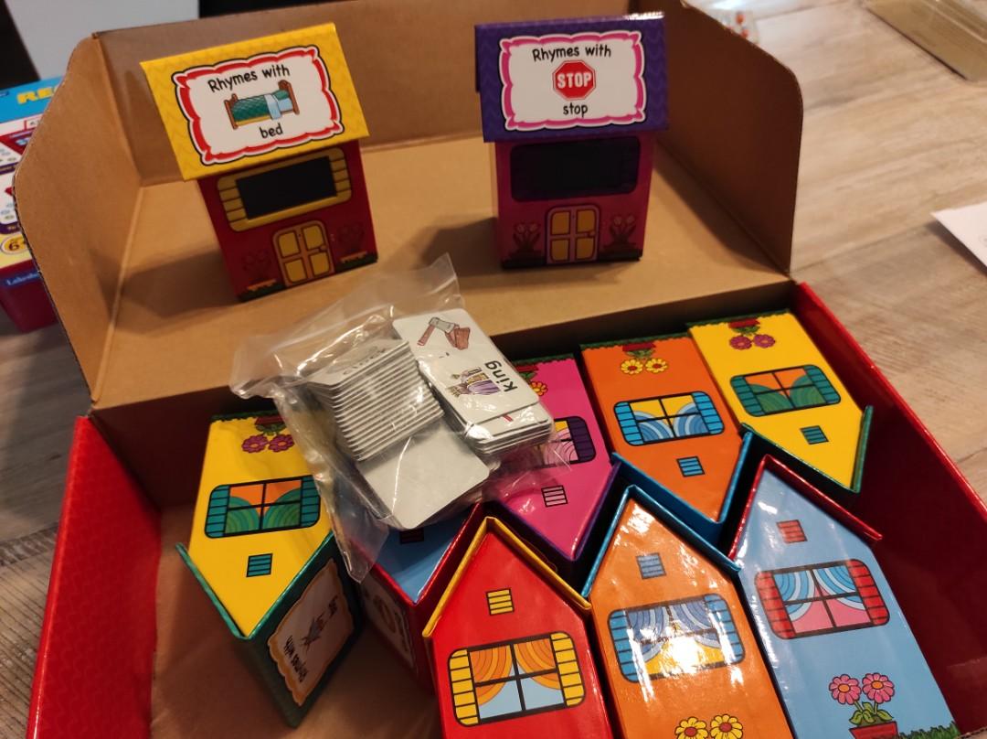 Rhyming Sorting Phonics Game by Lakeshore, Hobbies & Toys, Toys & Games ...