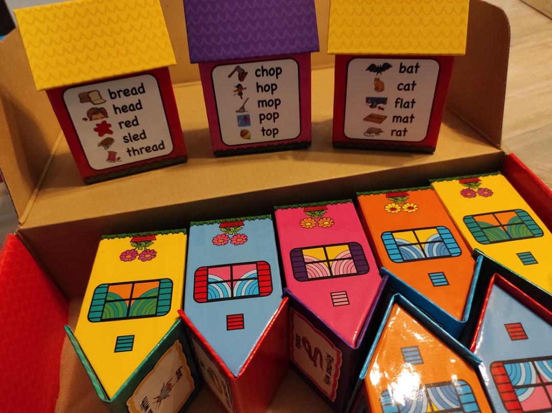 Rhyming Sorting Phonics Game by Lakeshore, Hobbies & Toys, Toys & Games ...