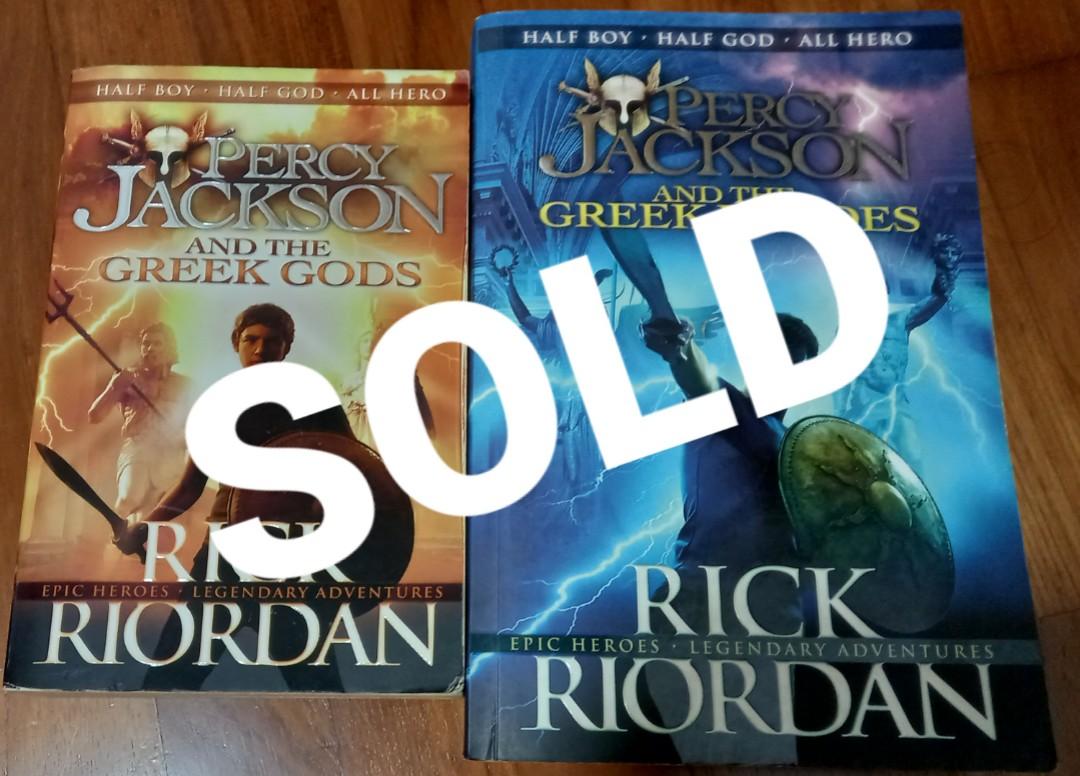 Rick Riordan books (full series!!) - Percy Jackson, Kane Chronicles ...