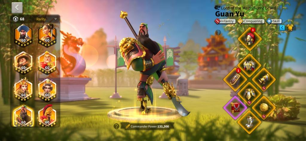 Rise of Kingdoms ROK: 80M Power Warrior Account, 1.2B Kill Pts, VIP 16 ...