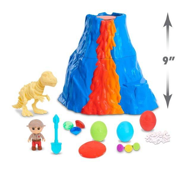 RYAN'S WORLD DINO UNIVERSE FIZZ N DIG VOLCANO SURPRISE, Hobbies & Toys ...