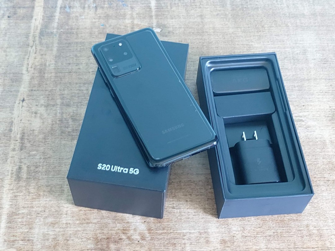 Samsung Galaxy S20 Ultra 5G 256GB 12GB Snapdragon Processor, Mobile ...