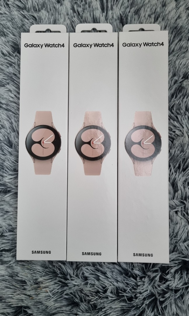 SAMSUNG GALAXY WATCH 4 PINK - 40MM, Mobile Phones & Gadgets, Wearables ...