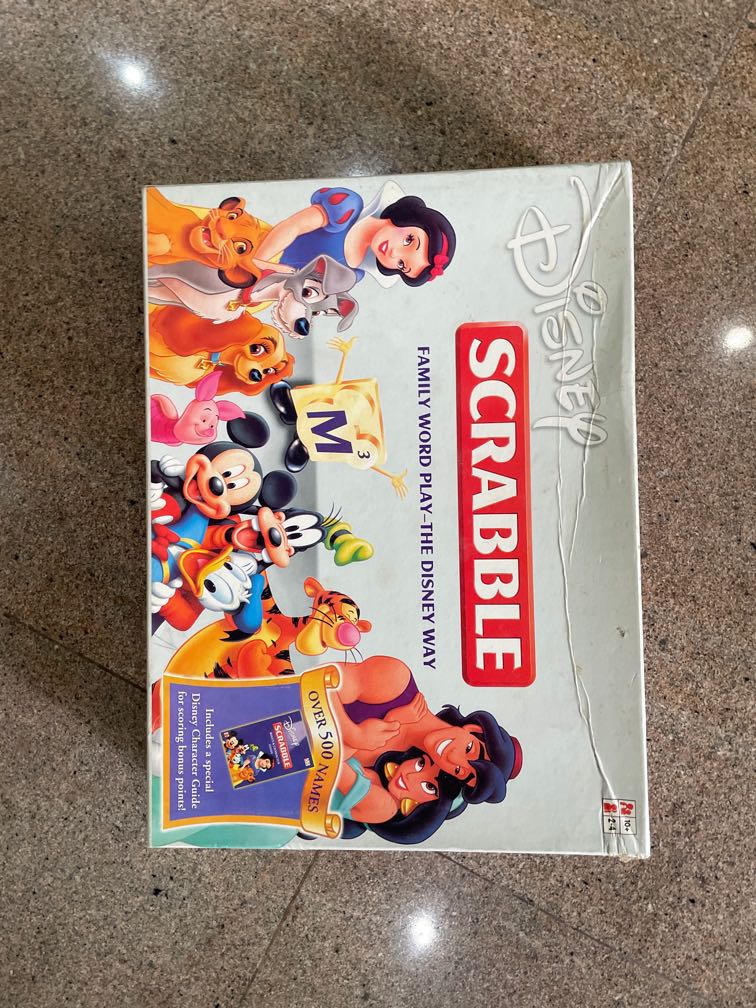 Scrabble disney, Hobbies & Toys, Toys & Games on Carousell