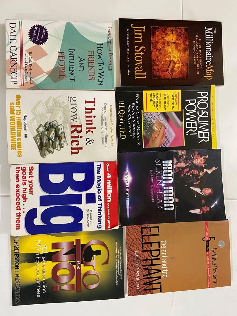 Self Enhancement / Development Book (Millionaire Map,Pro-Sumer Power ...