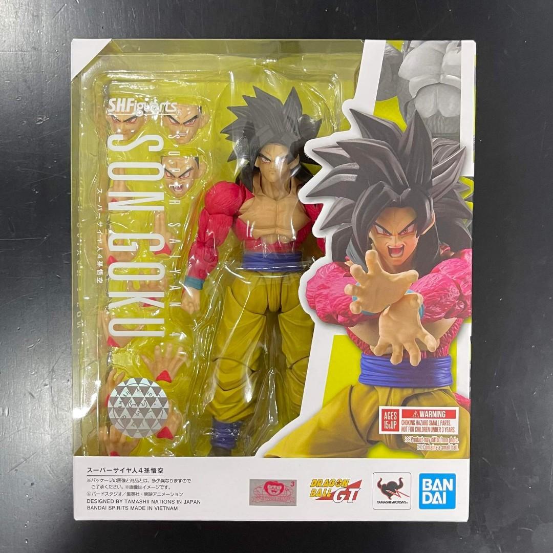 SH Figuarts SHF Dragon Ball GT Son Goku Super Saiyan 4, Hobbies & Toys ...