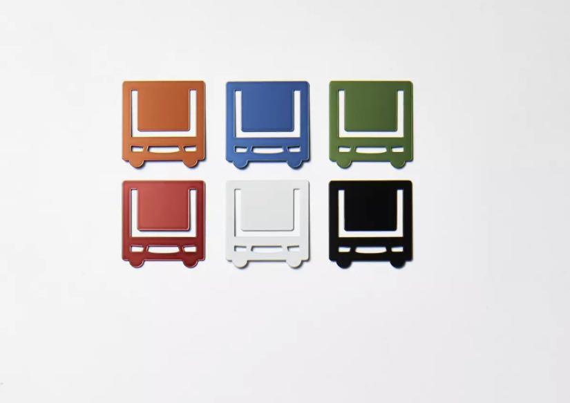 Shiny Bus Motif Transportation Paper Clips Collectible, Hobbies & Toys ...