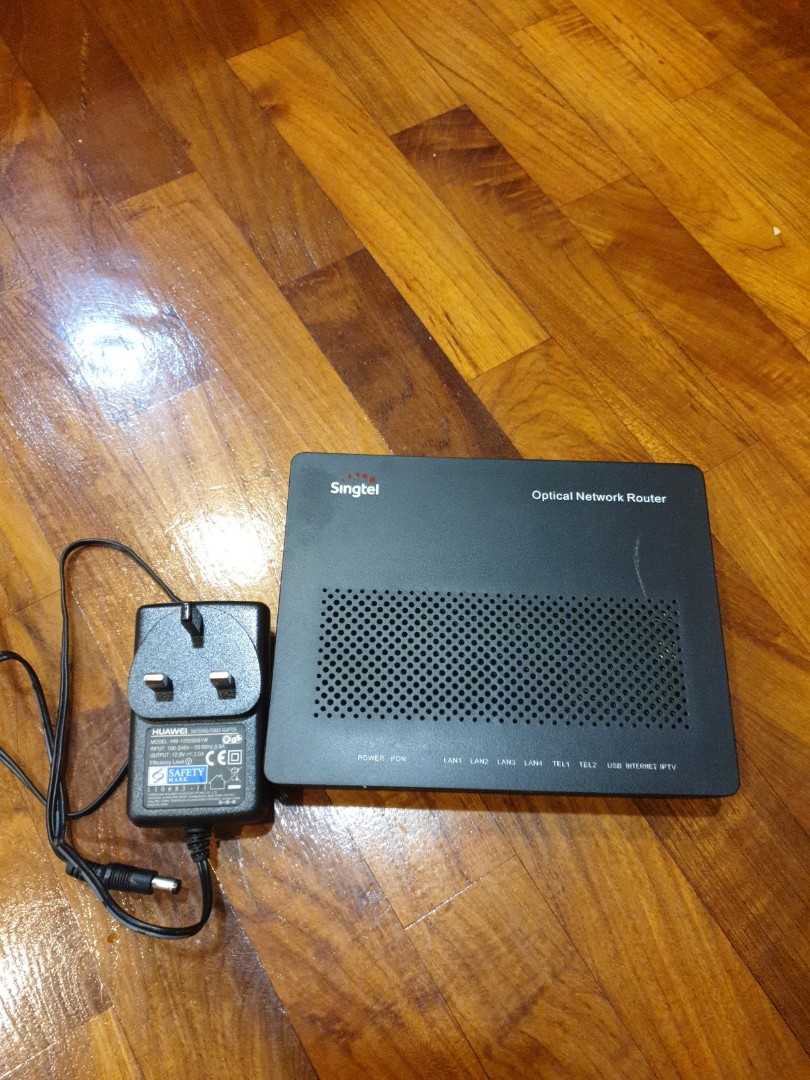 singtel Optical Network Router, Computers & Tech, Parts & Accessories ...