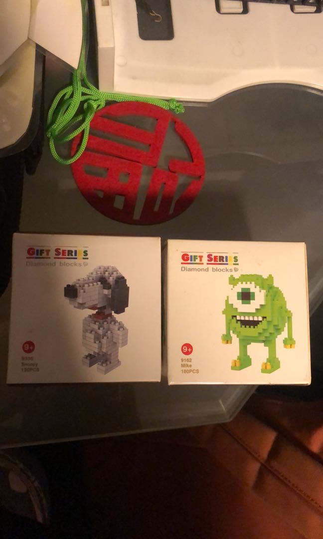 Snoopy( Sold) Mike Wazowski Legos, Hobbies & Toys, Toys & Games on ...