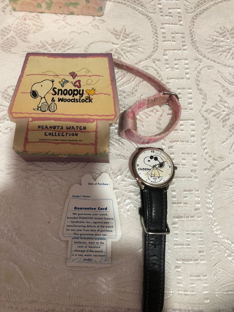 Snoopy peanuts watch ed, Women's Fashion, Watches & Accessories ...
