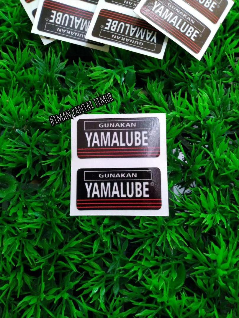 STICKER YAMALUBE, Auto Accessories on Carousell