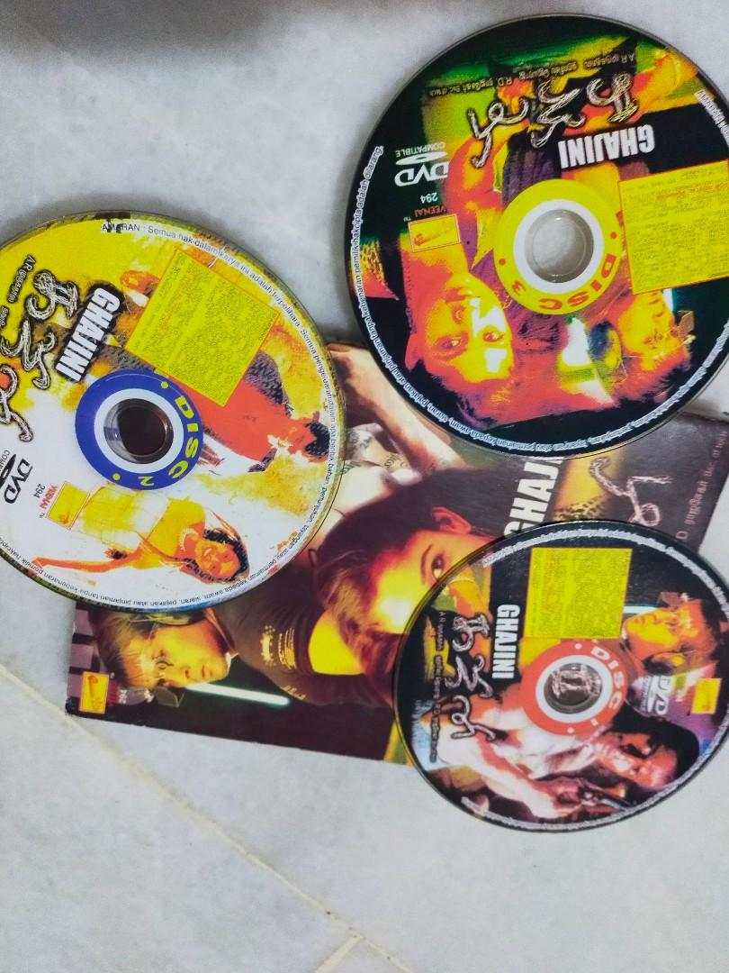 Tamil Movie Ghajini DVD, Hobbies & Toys, Music & Media, CDs & DVDs on ...
