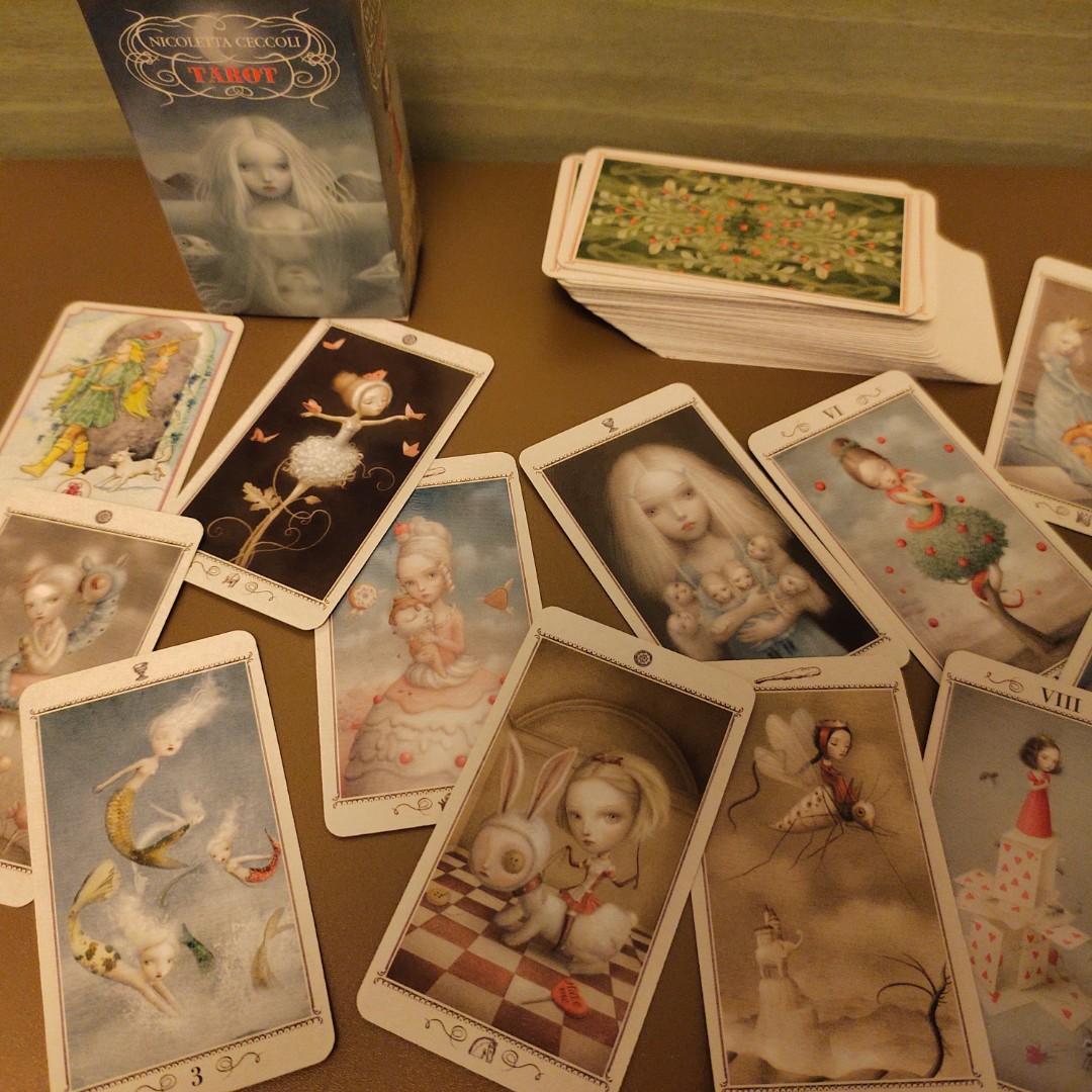 TAROT by Nicoletta Ceccoli MINI EDITION, Hobbies & Toys, Toys & Games ...