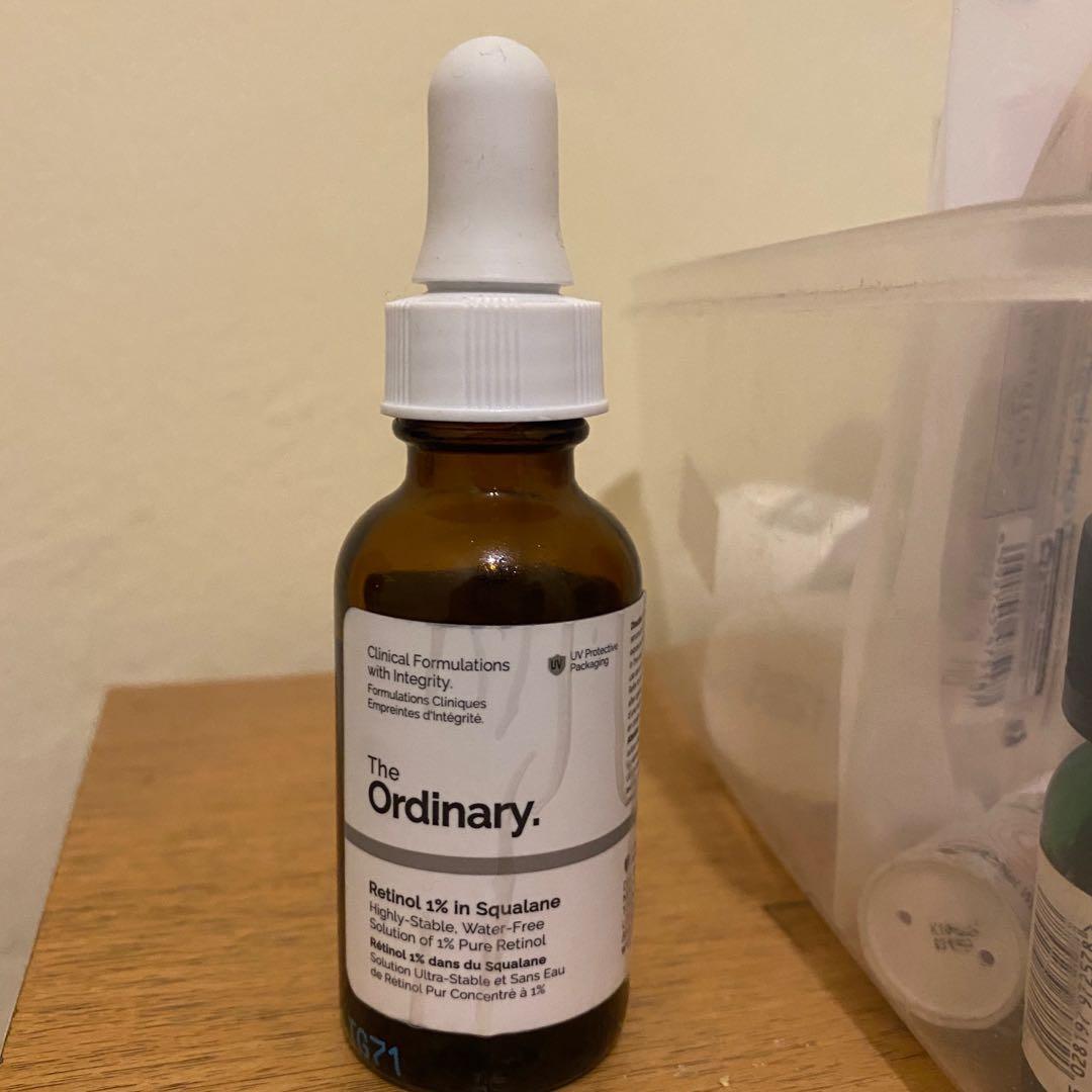 The ordinary 1% retinol in squalane, Kesehatan & Kecantikan, Kulit ...